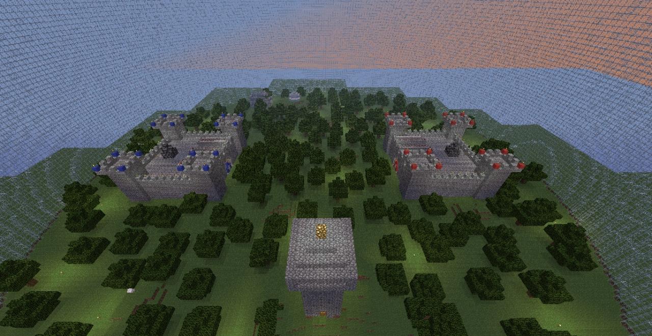 Minecraft Castle War's Minecraft Map