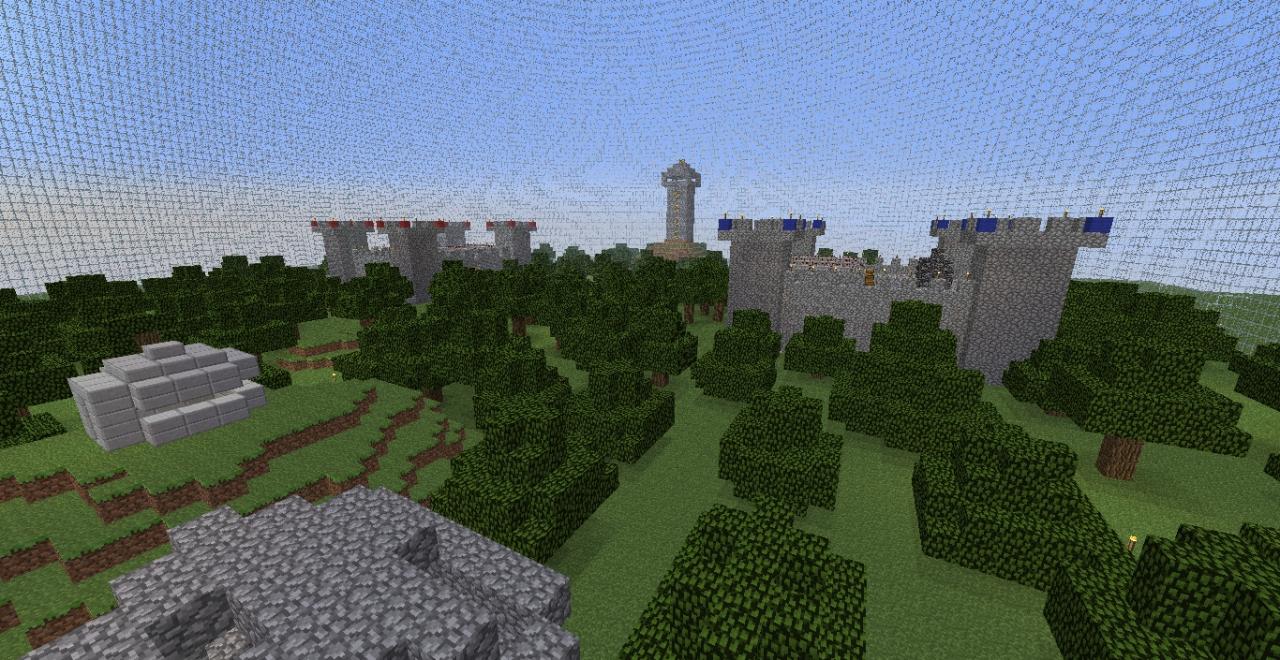 Minecraft Castle War's Minecraft Map