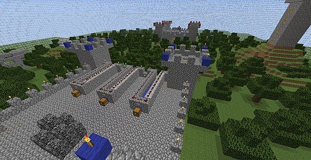 Minecraft Castle War's Minecraft Map