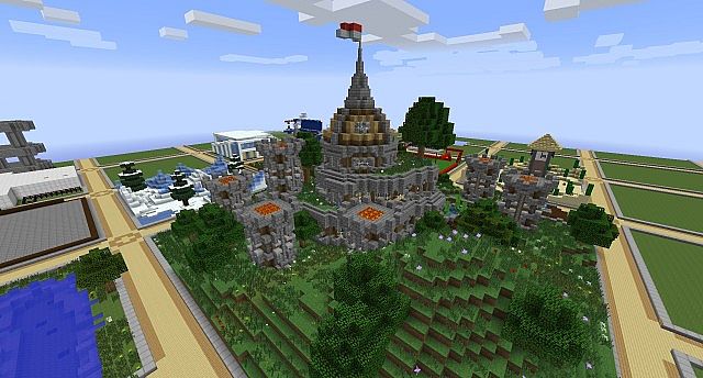 *NEW* --= CreativeRealm =-- PlotMe Server [Ranks!] Minecraft Server