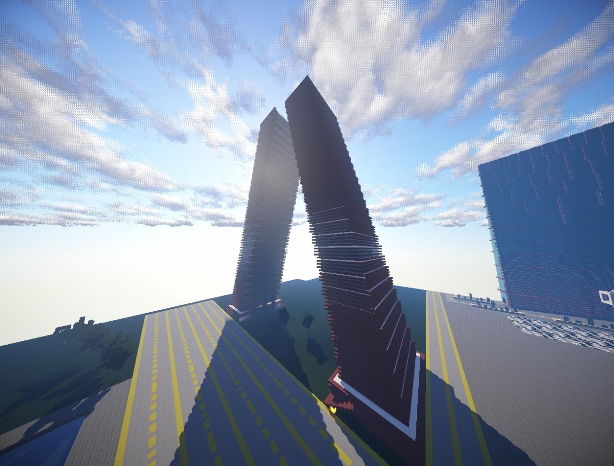 two towers Minecraft Map