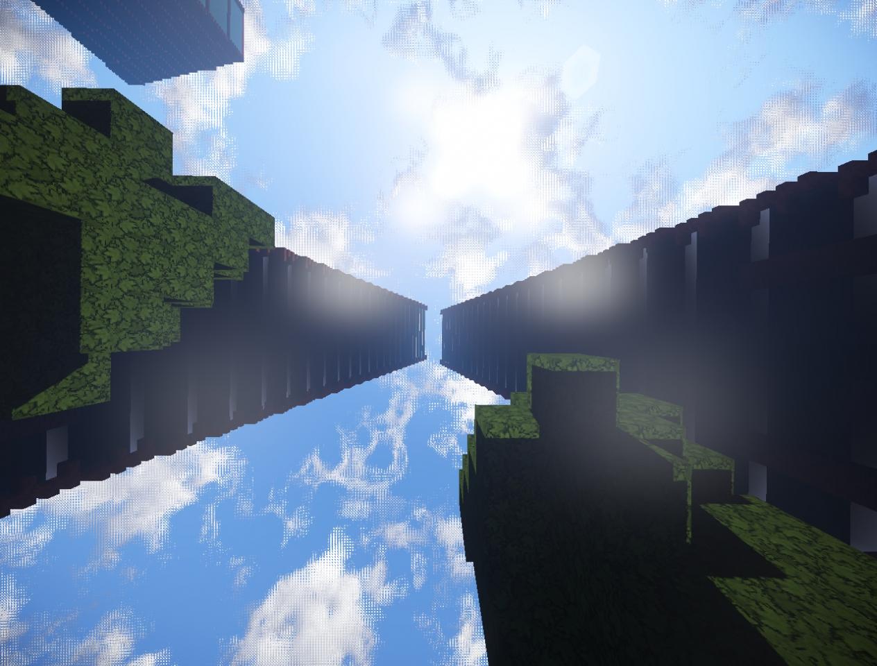 two towers Minecraft Map