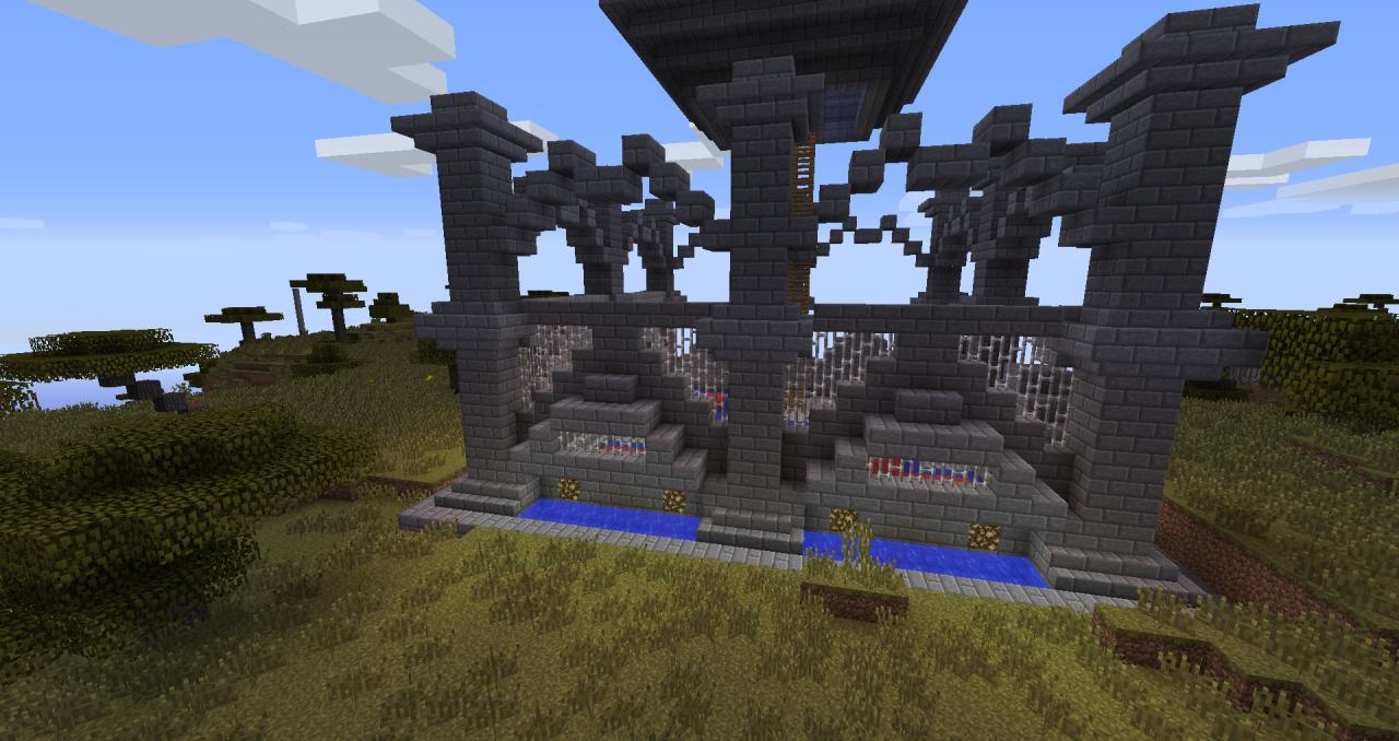 Castleform PVP spawn Minecraft Map