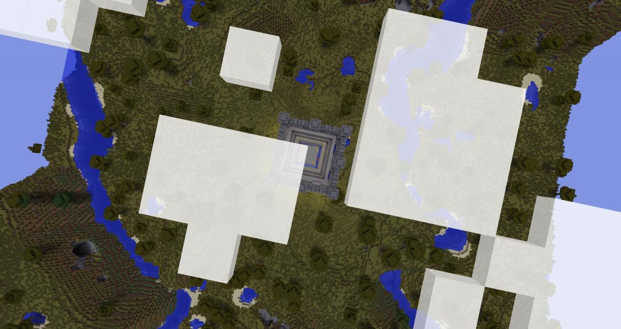 Castleform PVP spawn Minecraft Map