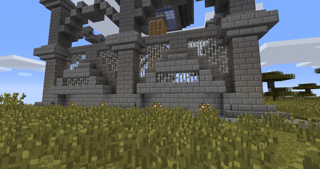 Castleform PVP spawn Minecraft Map