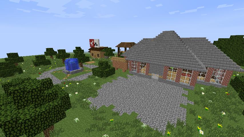 Animal Crossing: Mash Up Minecraft Map