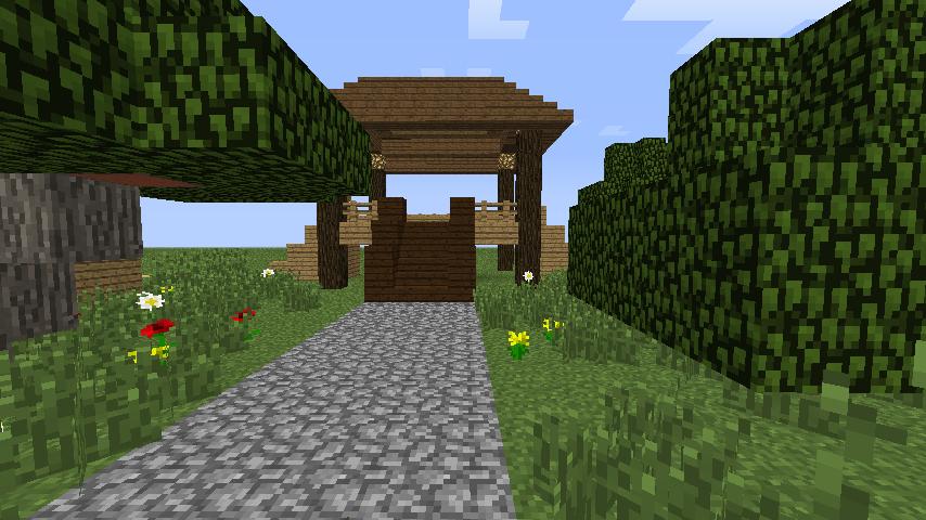 Animal Crossing: Mash Up Minecraft Map