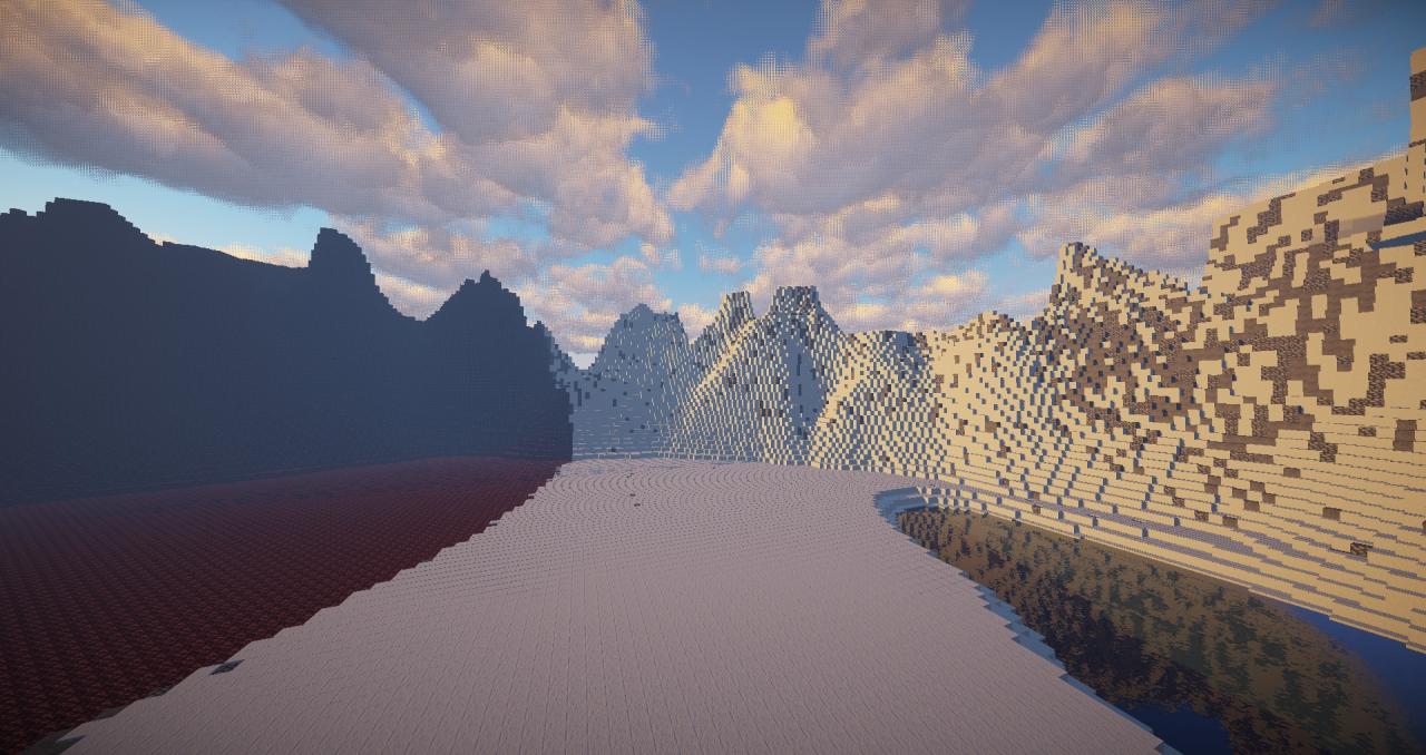 Fire/Ice Spawn World Minecraft Map