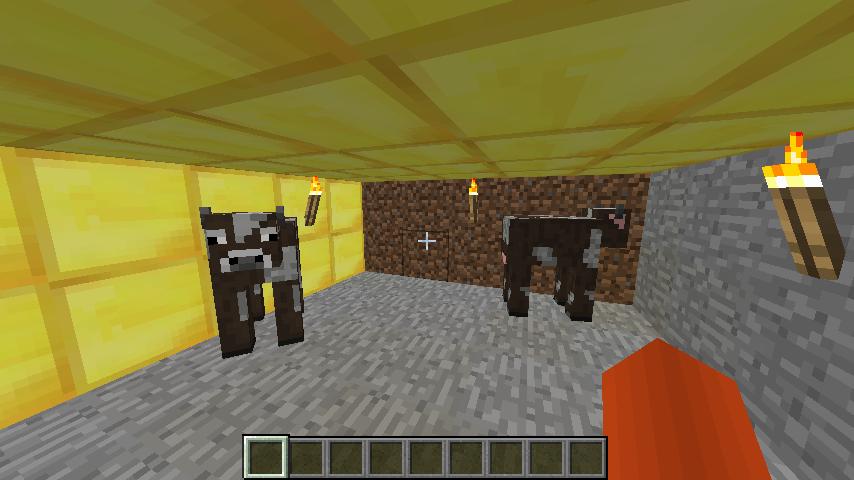 Cow Block Survival Minecraft Map