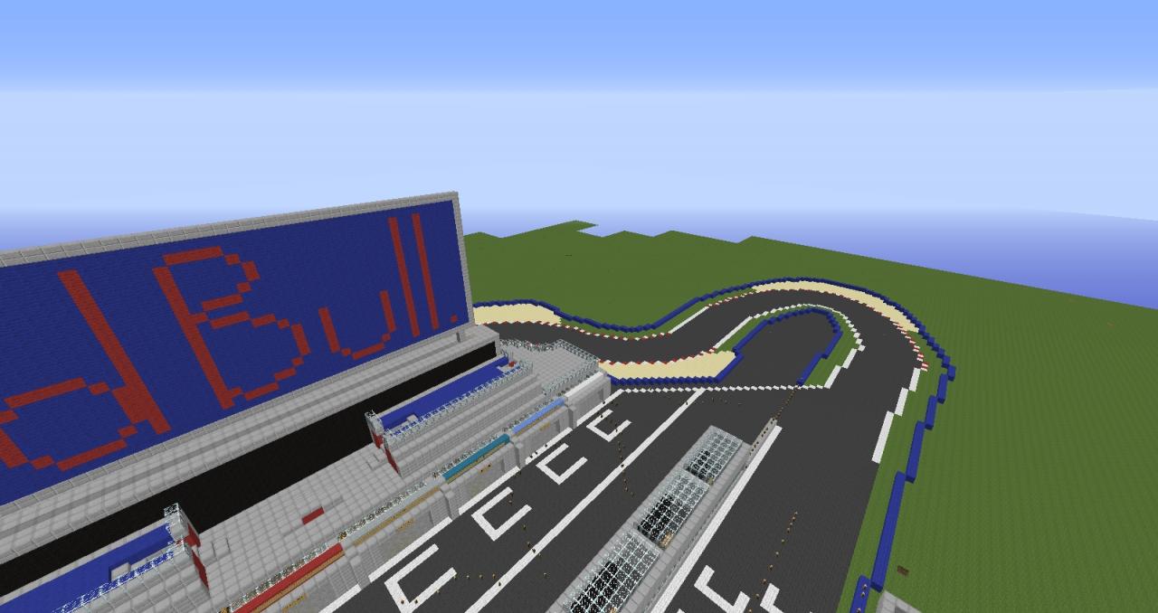 Gran Turismo Track Minecraft Map