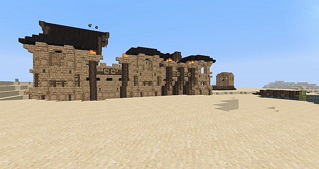 Desert Castle Minecraft Map