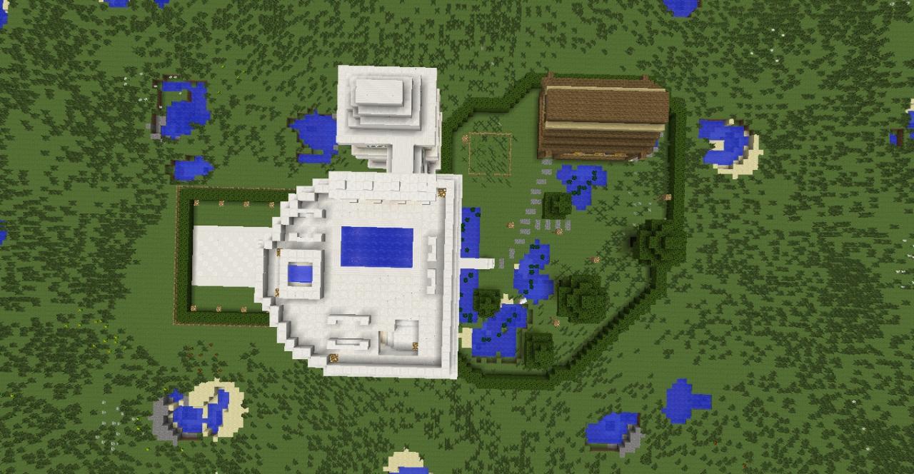 MC big house Minecraft Map