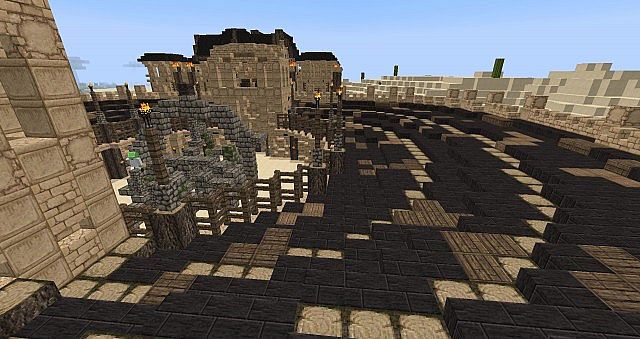 Desert Arena Minecraft Map