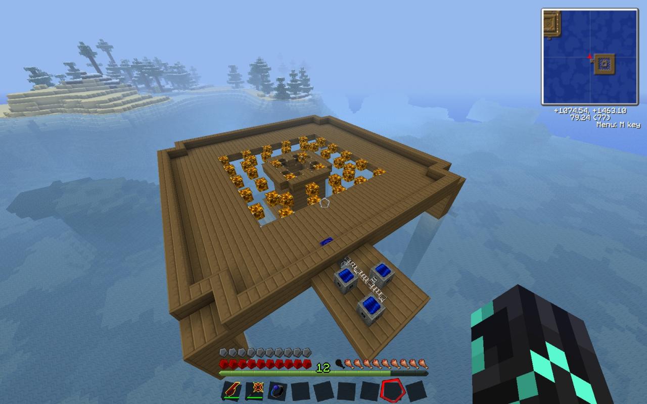 Tekkit Survival World Minecraft Map