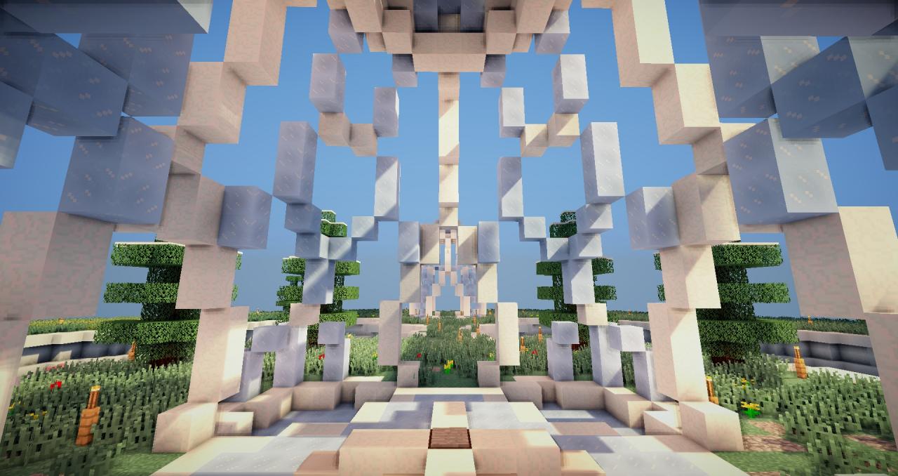 Snow Spawn Minecraft Map