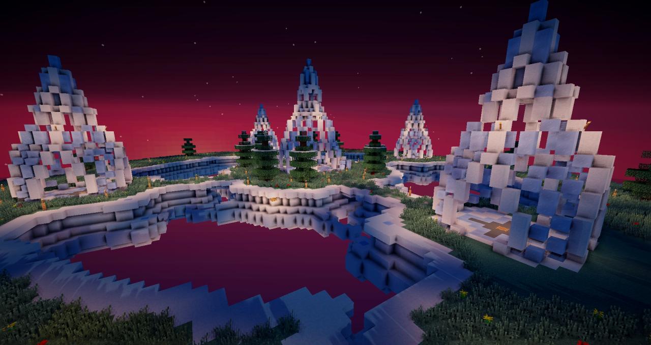 Snow Spawn Minecraft Map