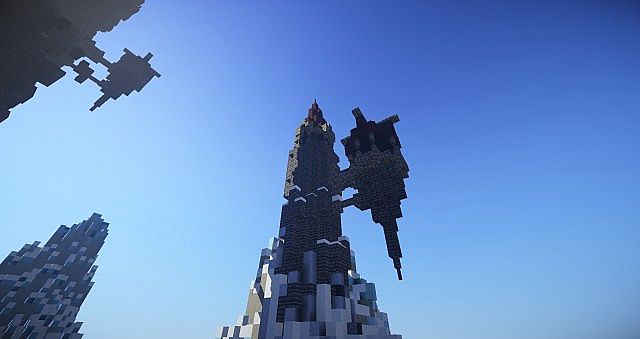 Mnara Vesh - The Falling Tower Minecraft Map
