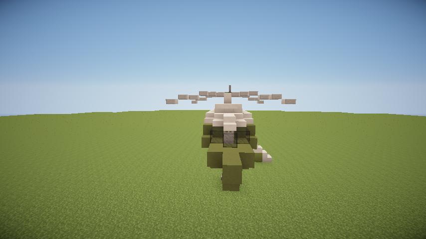 Marine One Helicopter Minecraft Map