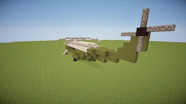 Marine One Helicopter Minecraft Map