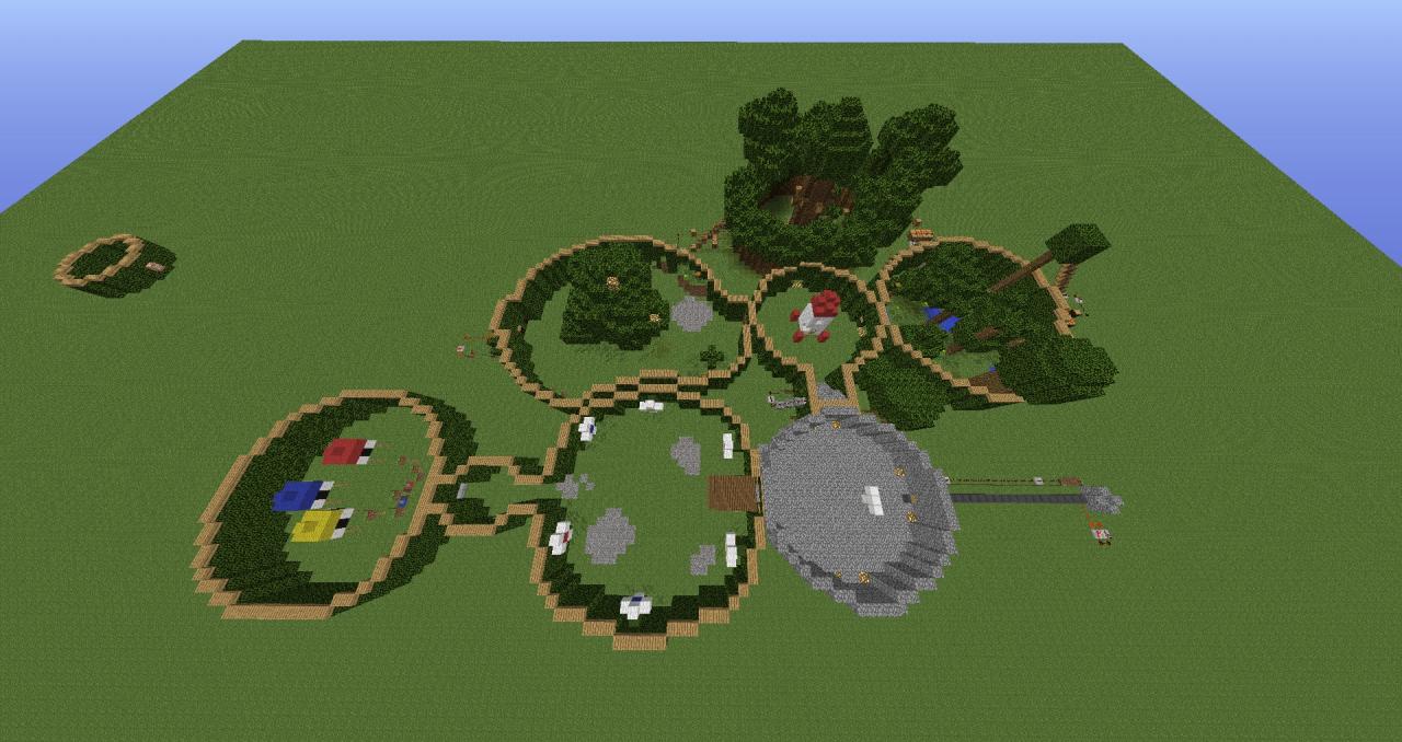 Pikmin Map V2 Minecraft Map