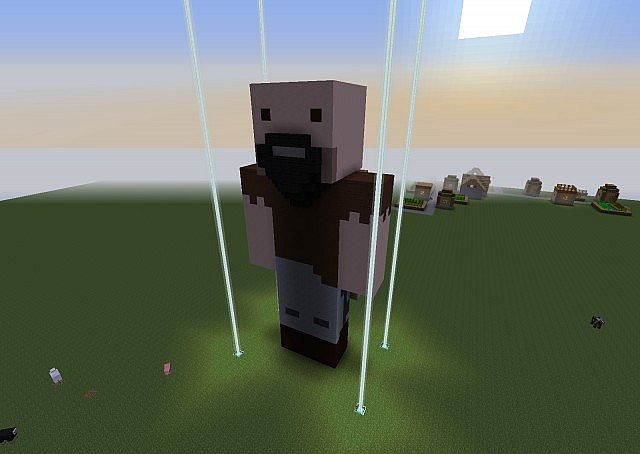 Notch's Statue Minecraft Map
