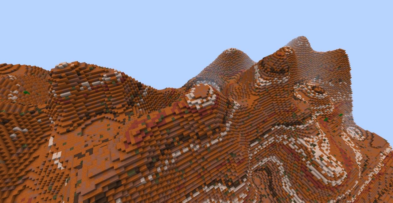 Mesa Canyon Minecraft Map