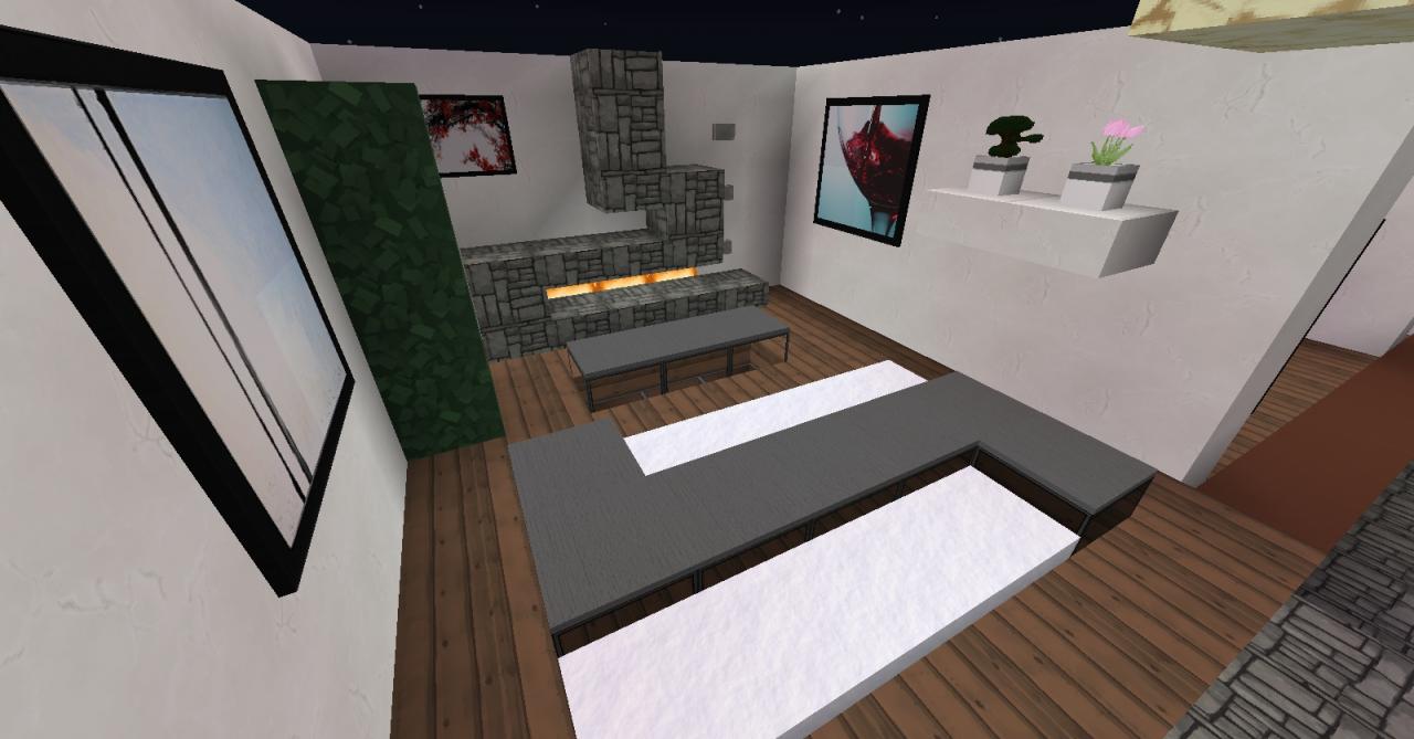 Modern Furniture Guide + Dowload Minecraft Map