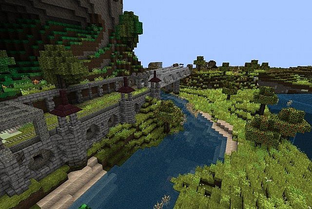 Scenic Railroad (SMP) - closed Minecraft Map