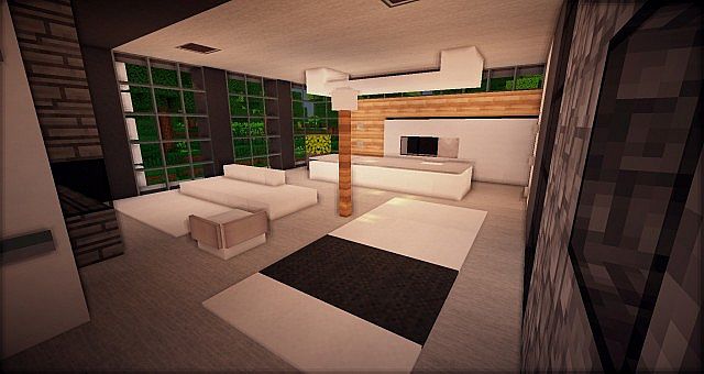 Contours - A Modern Home Minecraft Map