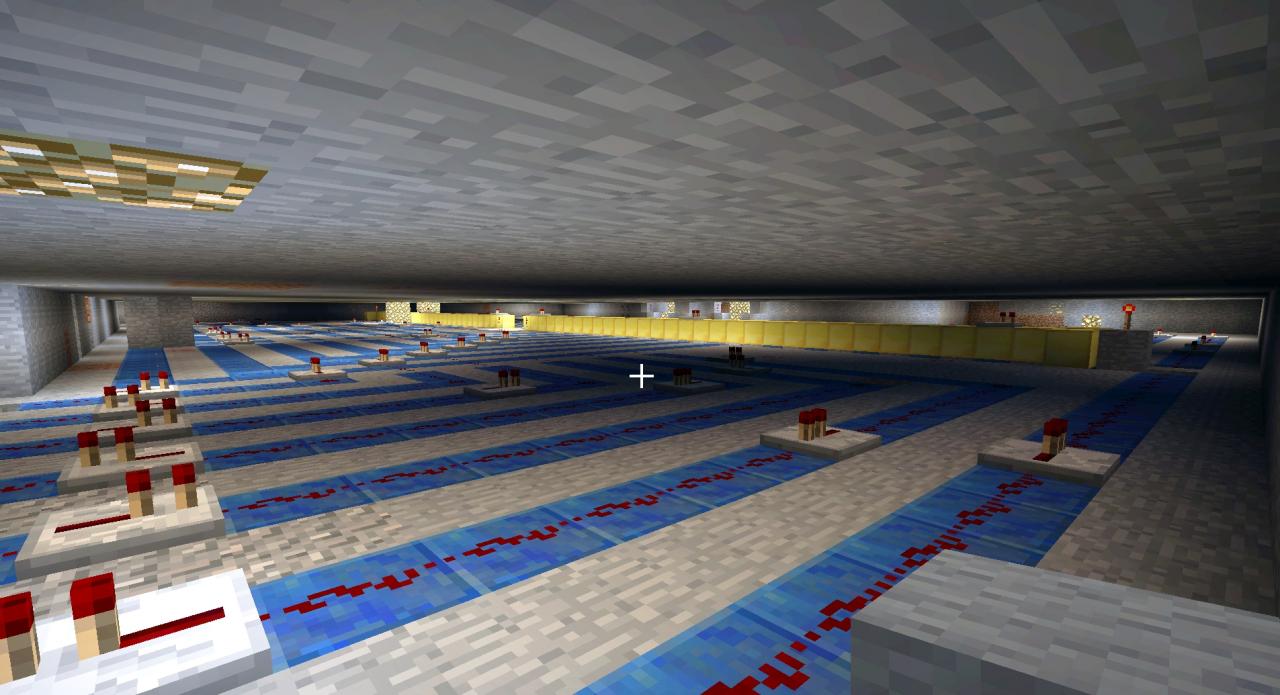 Minecart Switchyard System Minecraft Map