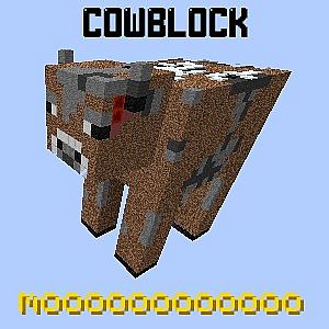 Cow Block Survival Minecraft Map