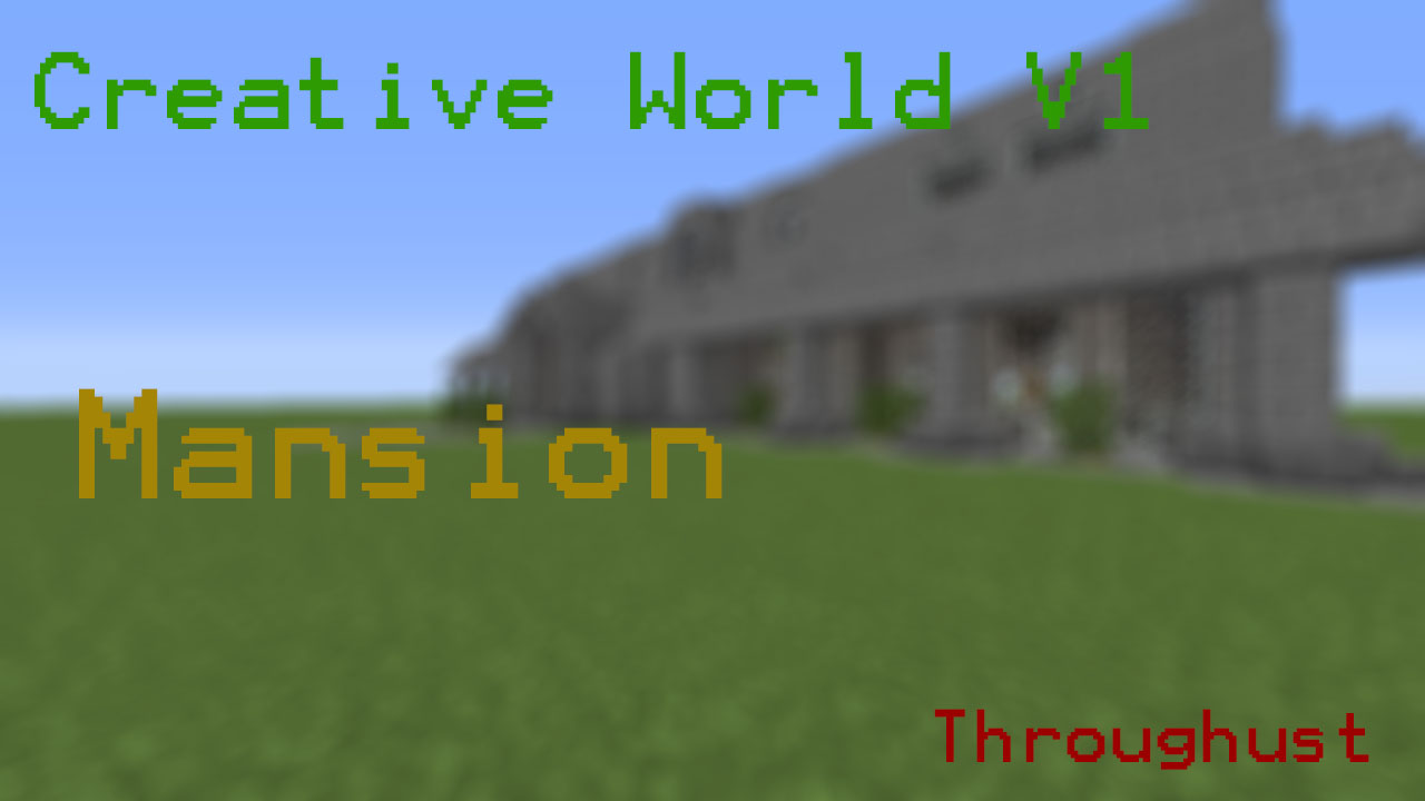 Creative World (V1) Minecraft Map