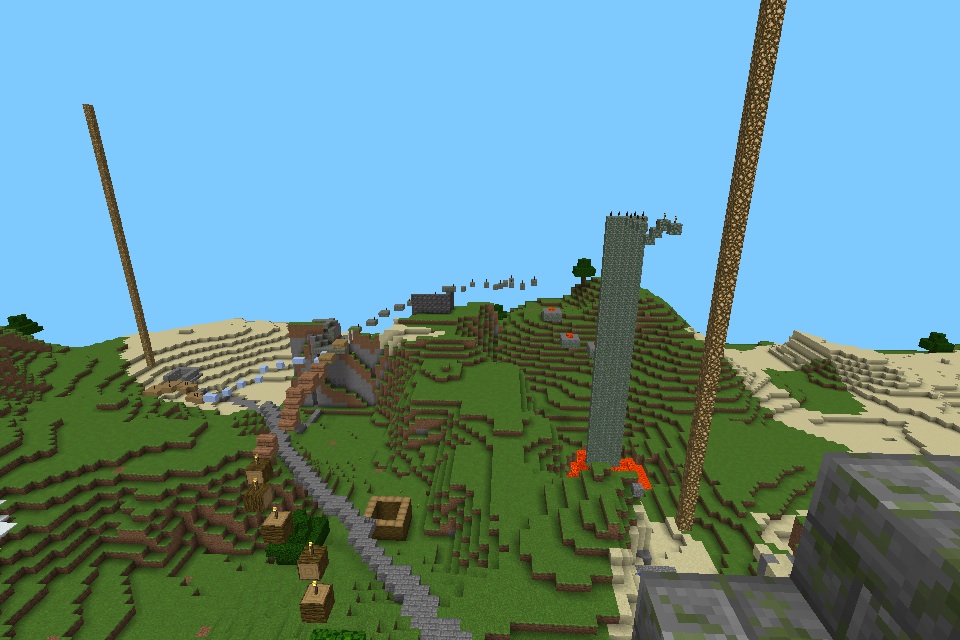 MCPE Ultra Hardcore Parcore Map: Monty Python and the Quest for the ...