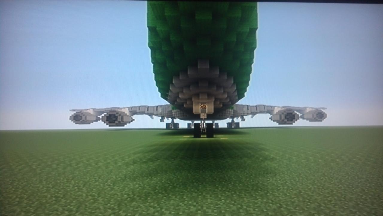 Minecraft Boeing 747-200 (PIA Airlines) Minecraft Map