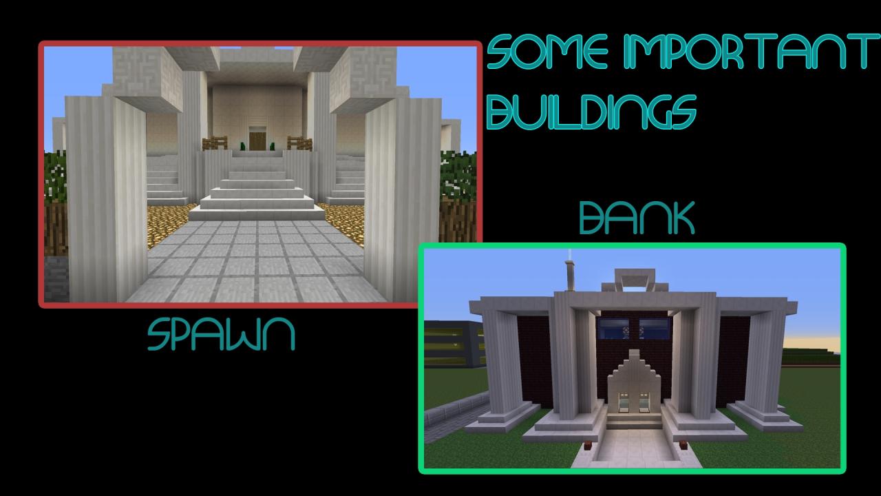 Minecraft Gang City (future SERVER) CZE:"MINECRAFT MĚSTO " Minecraft Map