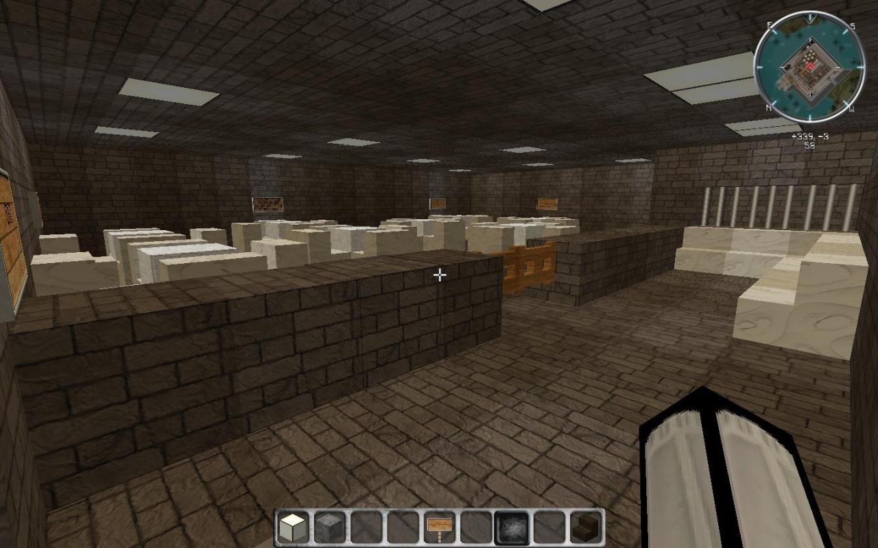 Underground State Prison Minecraft Map