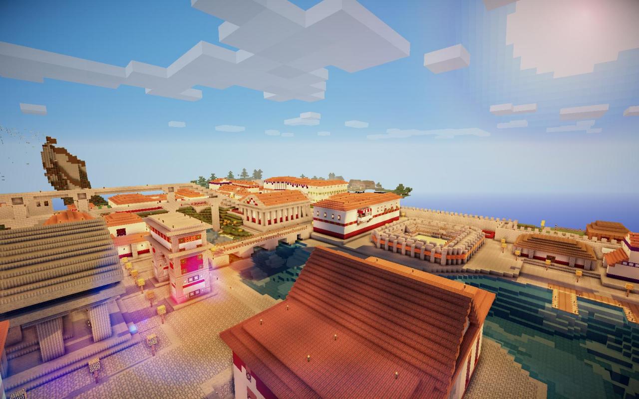 Roman City Minecraft Map
