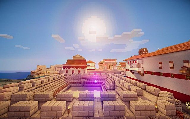 Roman City Minecraft Map