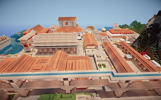 Roman City Minecraft Map
