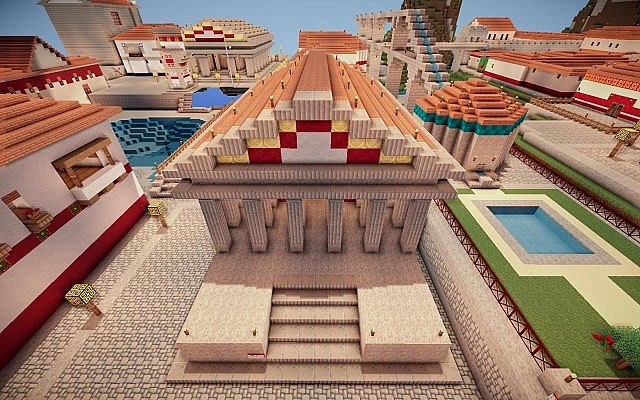 Roman City Minecraft Map