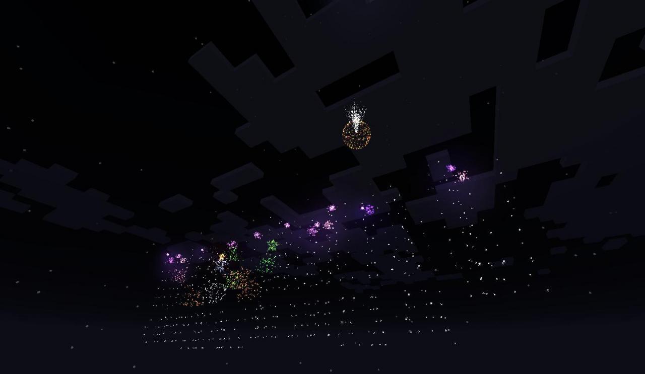Minecraft Complex Fireworks Machine 02 - By fbaugusto - 1.7.4 Minecraft Map