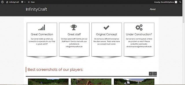 InfinityCraft Minecraft Server