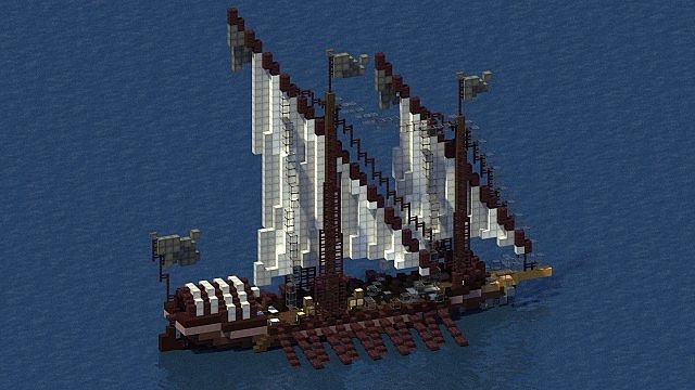 Medieval Ship Collection Minecraft Map