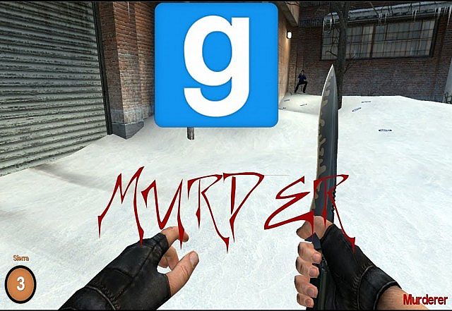 GMod Murder in Minecraft! Minecraft Map