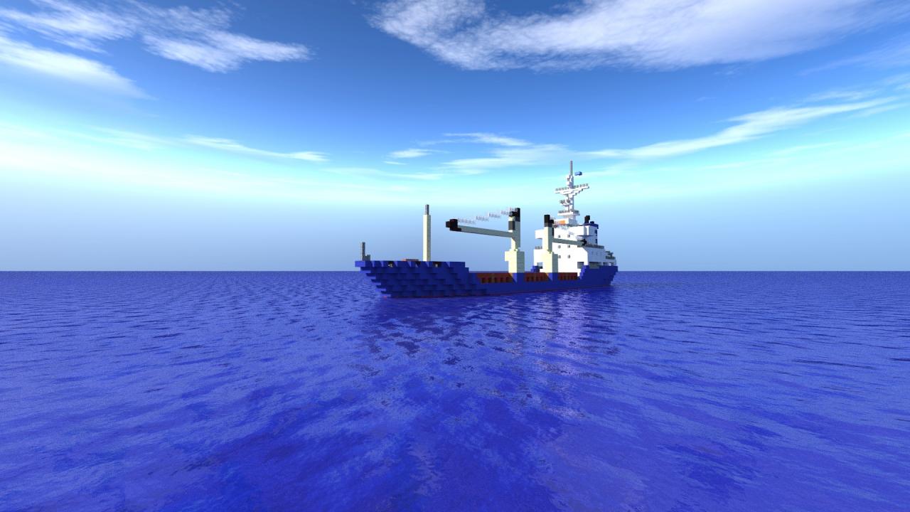 MV Arctic Sea 1:1 Scale Minecraft Map