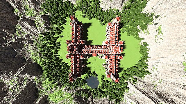 Showcase Build | Palace Of Sakara Minecraft Map