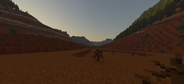 Redsand Oasis [6km By 3km] Minecraft Map