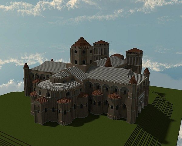 Santiago de Compostela Cathedral Minecraft Map