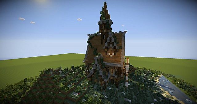 Old Medieval Mill Minecraft Project