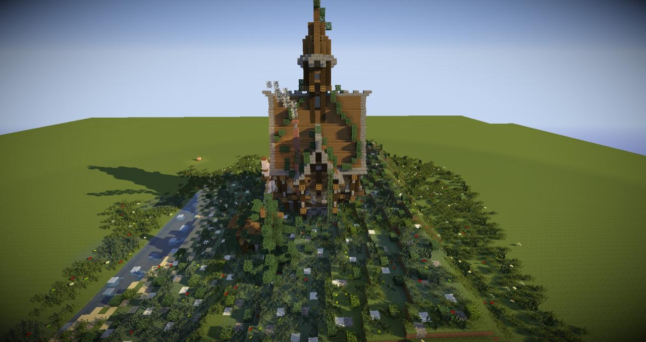 Old Medieval Mill Minecraft Map